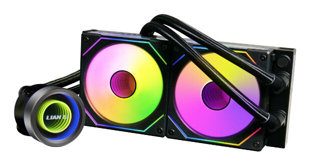Lian Li GA II TRINITY Computer case All-in-one liquid cooler 12 cm Bla ...